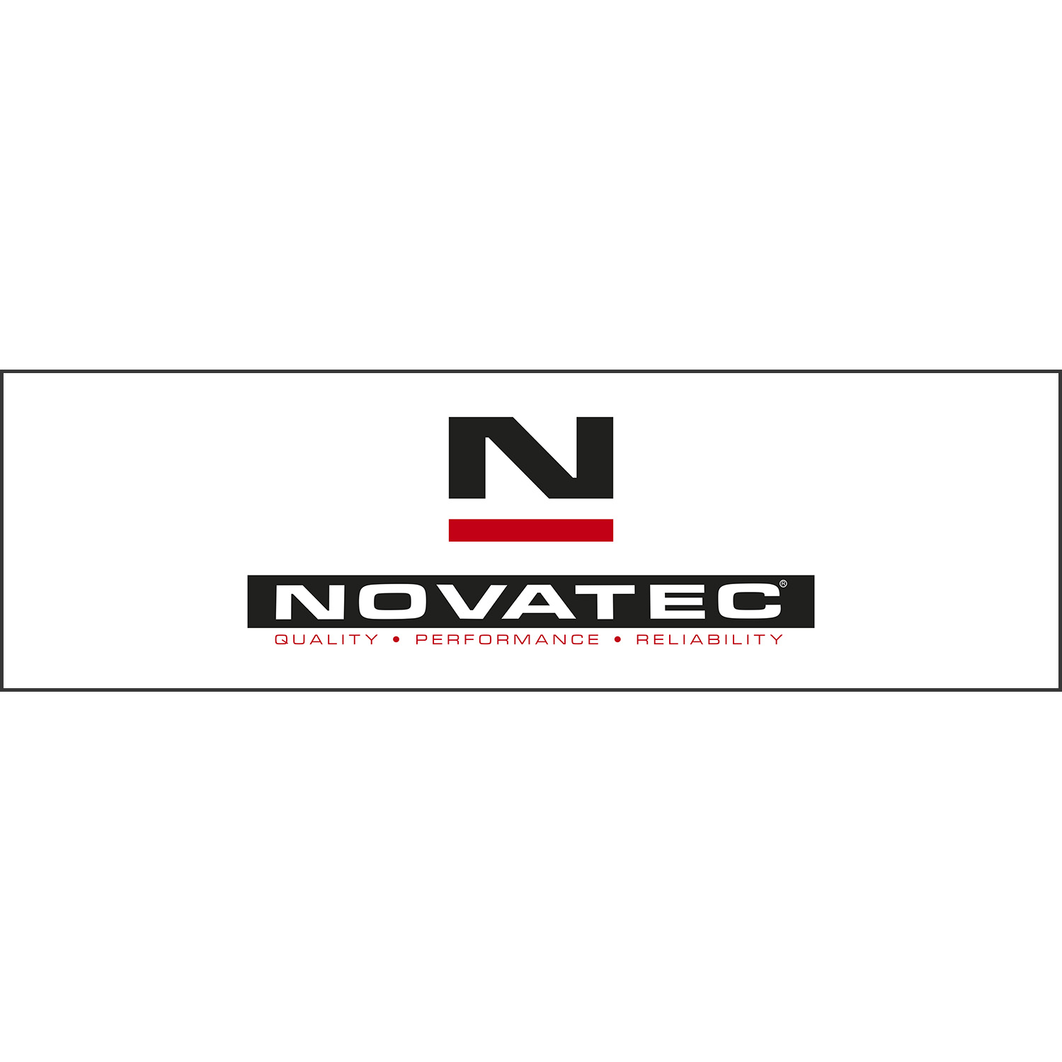 NOVATEC Novatec Logoschild | Messingschlager