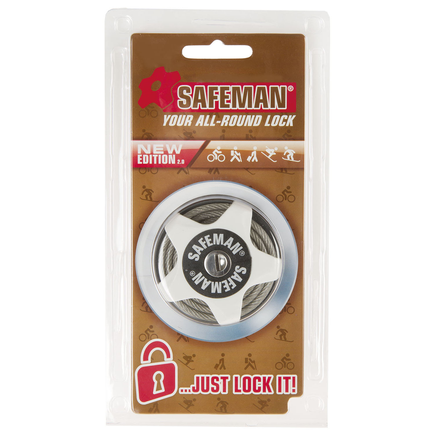 SAFEMAN multifunctional lock | Messingschlager
