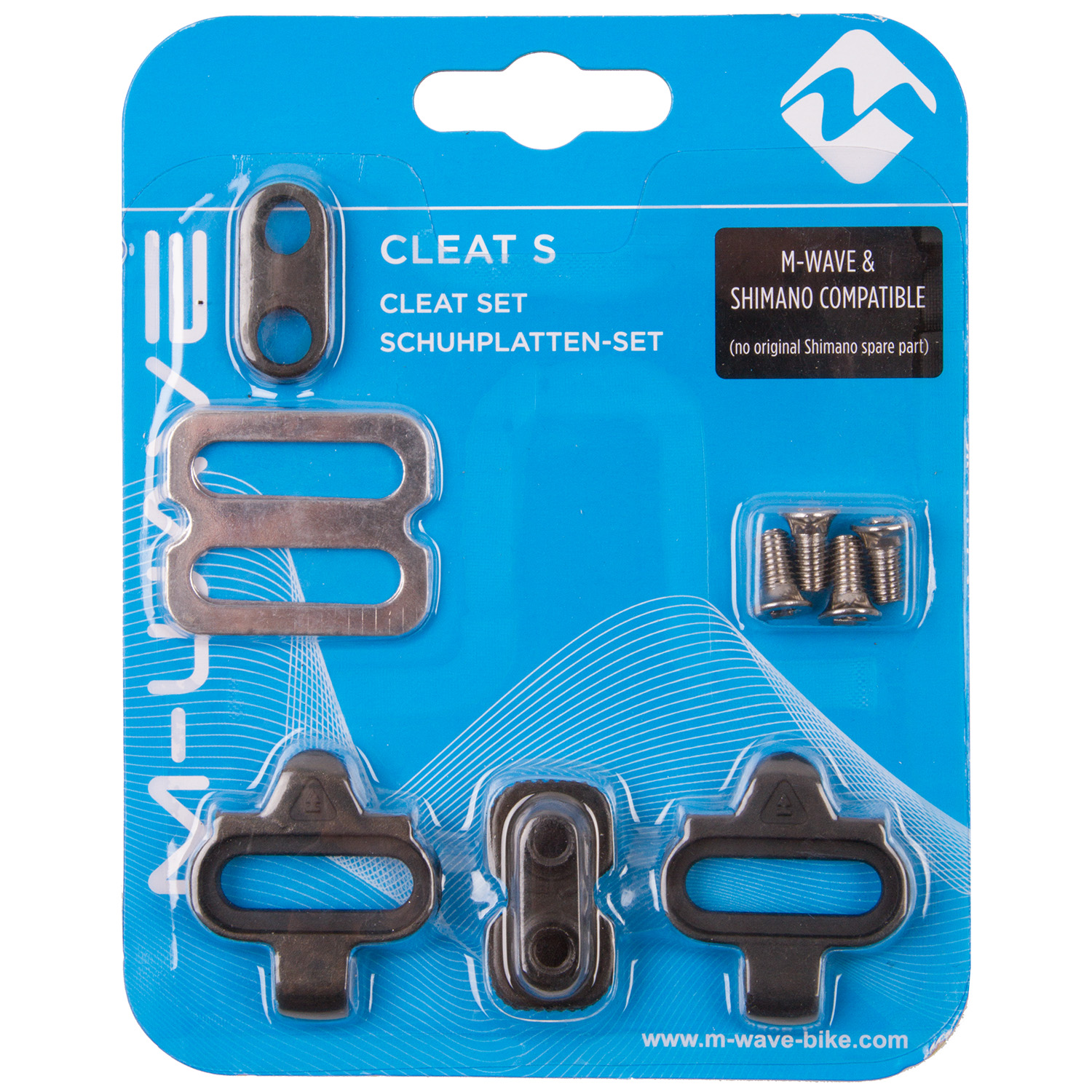 M-WAVE Cleat S cleat set | Messingschlager