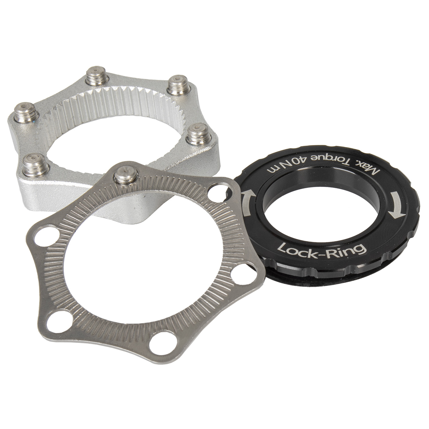 ADA DB CL Center Lock Adapter für Scheibenbremsen | Messingschlager